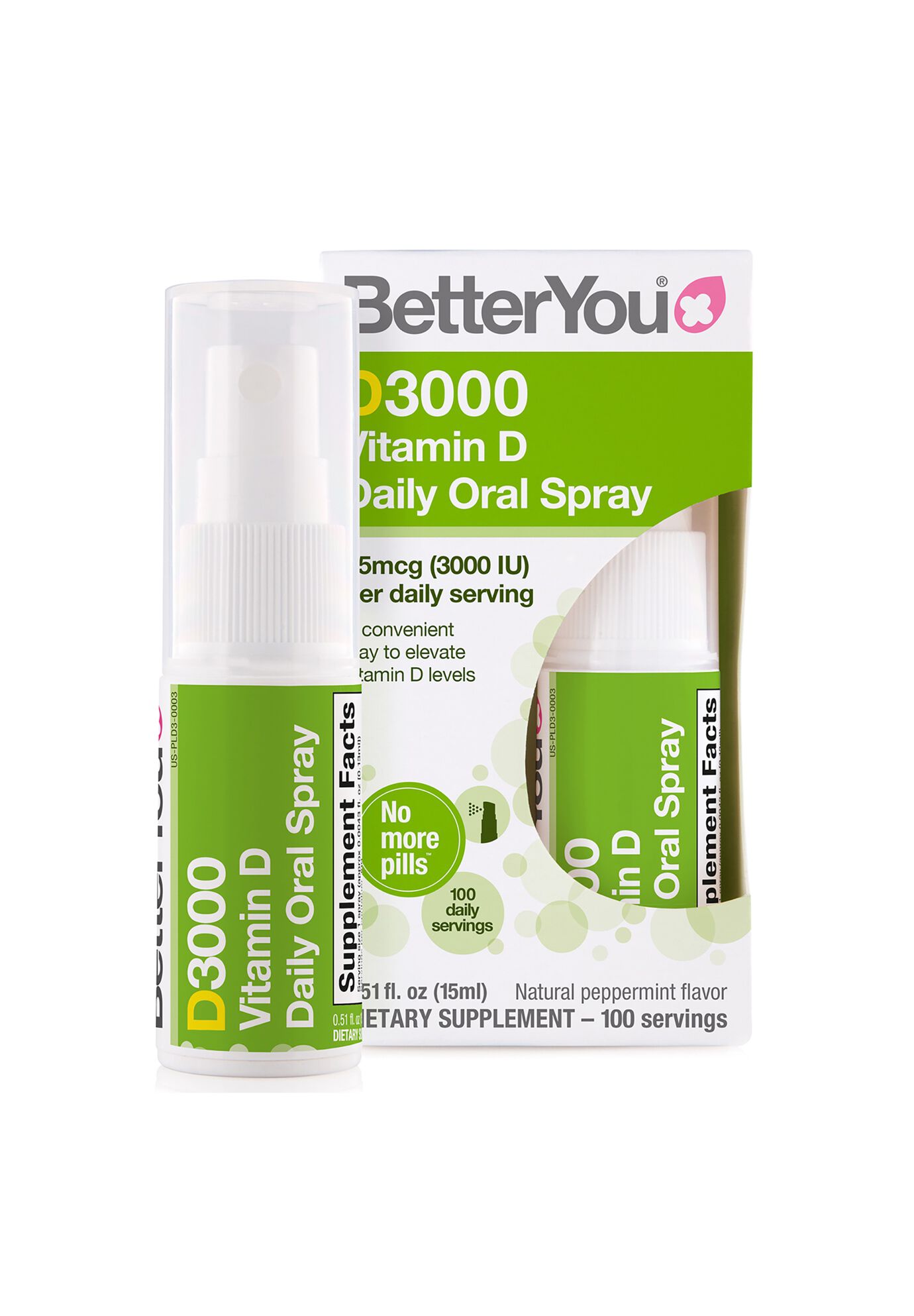 Vitamin D 3000 Iu Daily Oral Spray | Swimsuits For All
