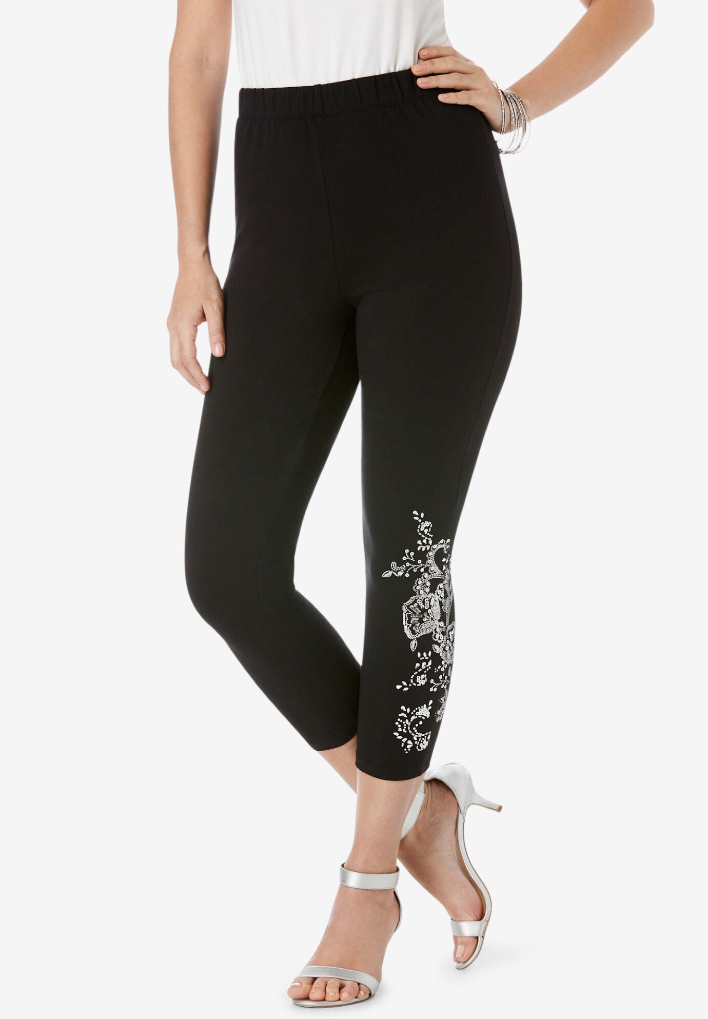 Embellished Capri Legging | Swimsuits For All