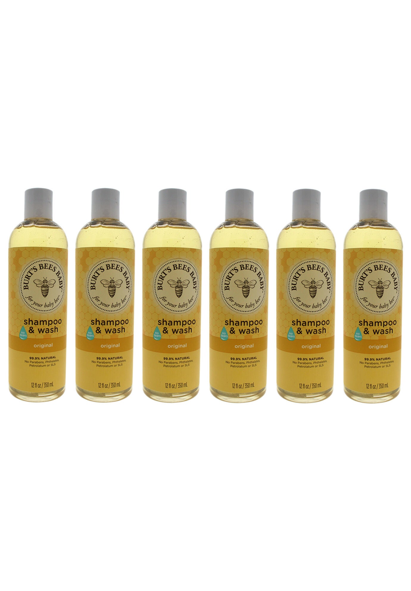 Baby Bee Shampoo And Wash Original - Pack Of 6 For Kids-12 Oz Shampoo ...