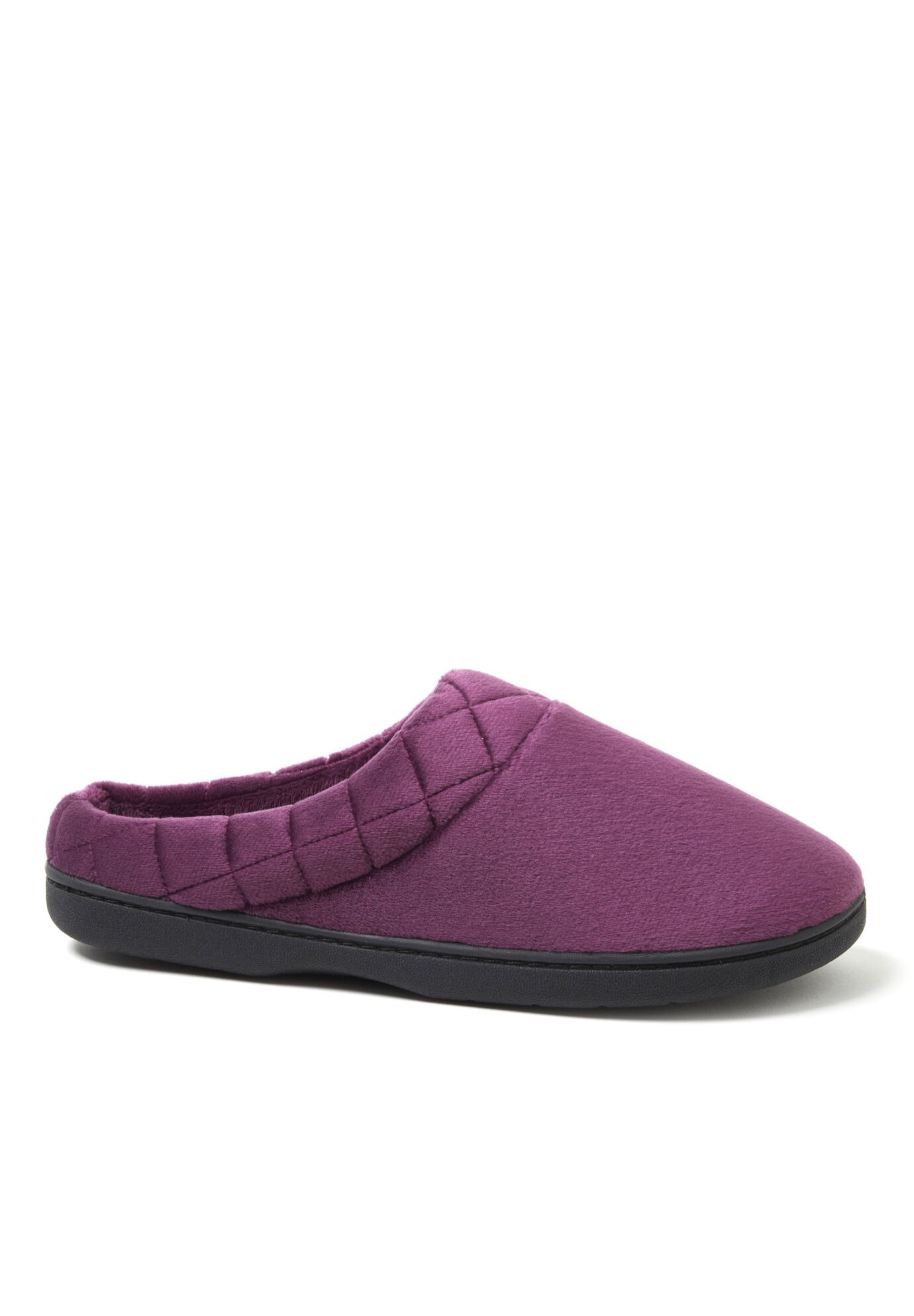 Darcy Velour Clog W/Quilted Cuff Slipper | Swimsuits For All