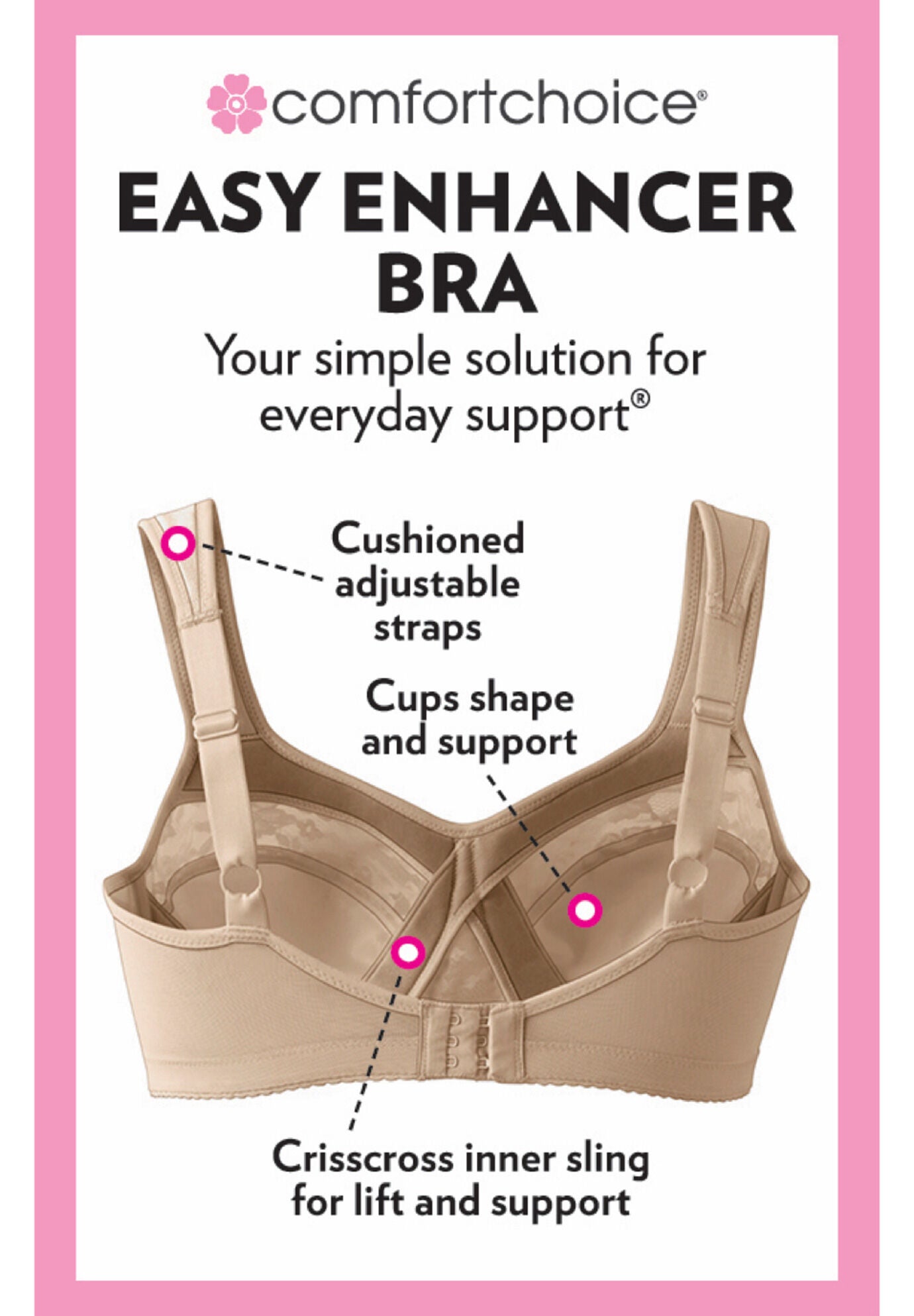 Easy Enhancer® Wireless Bra Swimsuits For All