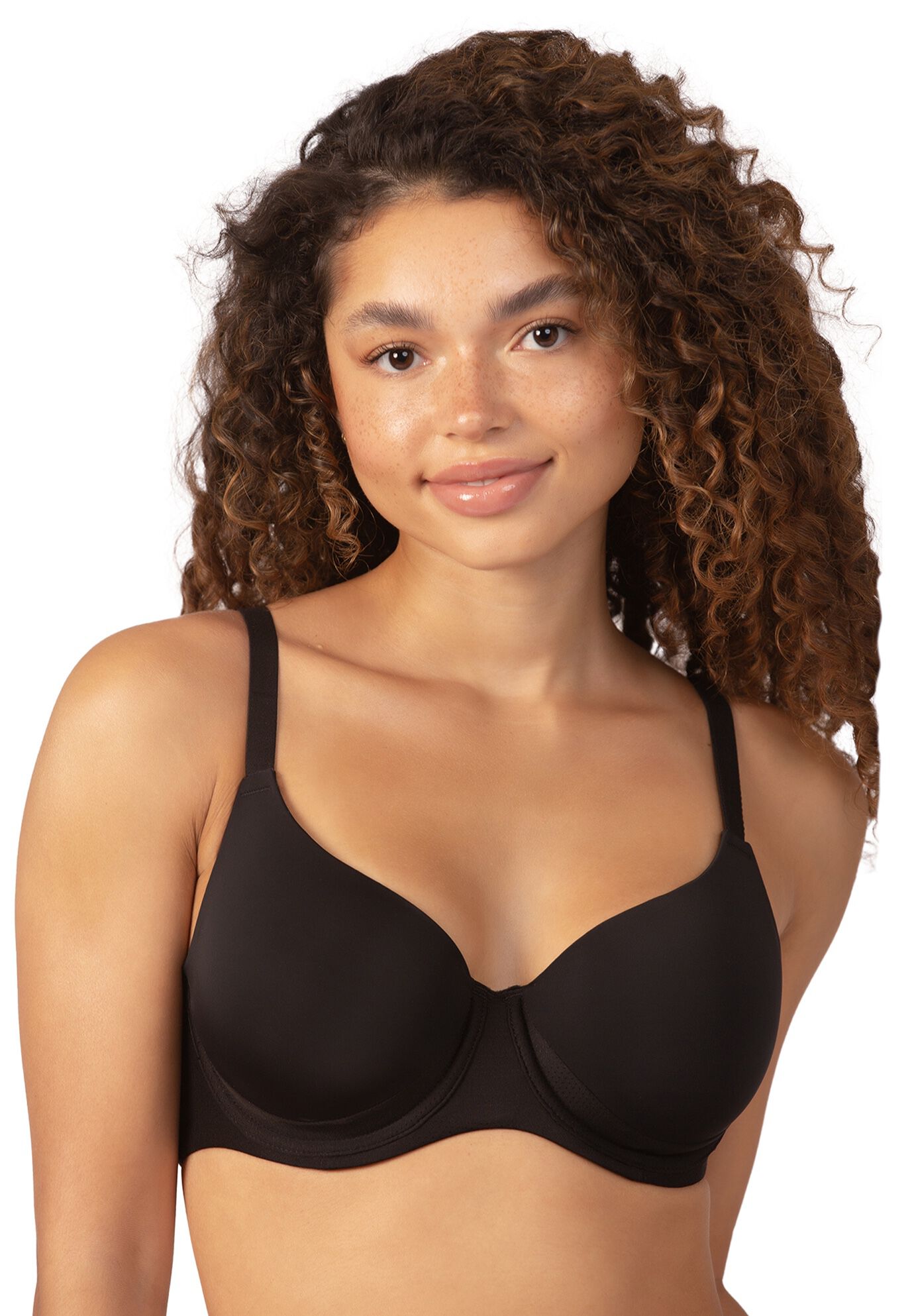 Everyday Versafit Perfect Cover Breathable T-Shirt Bra, Black | Swimsuits For All