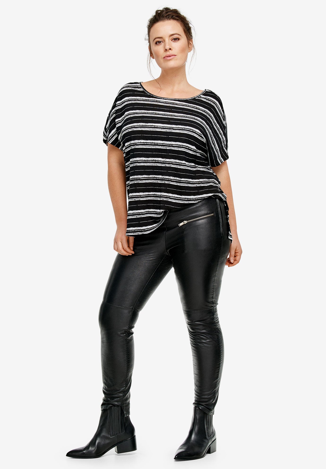 Skinny Leather Pants | Swimsuits For All